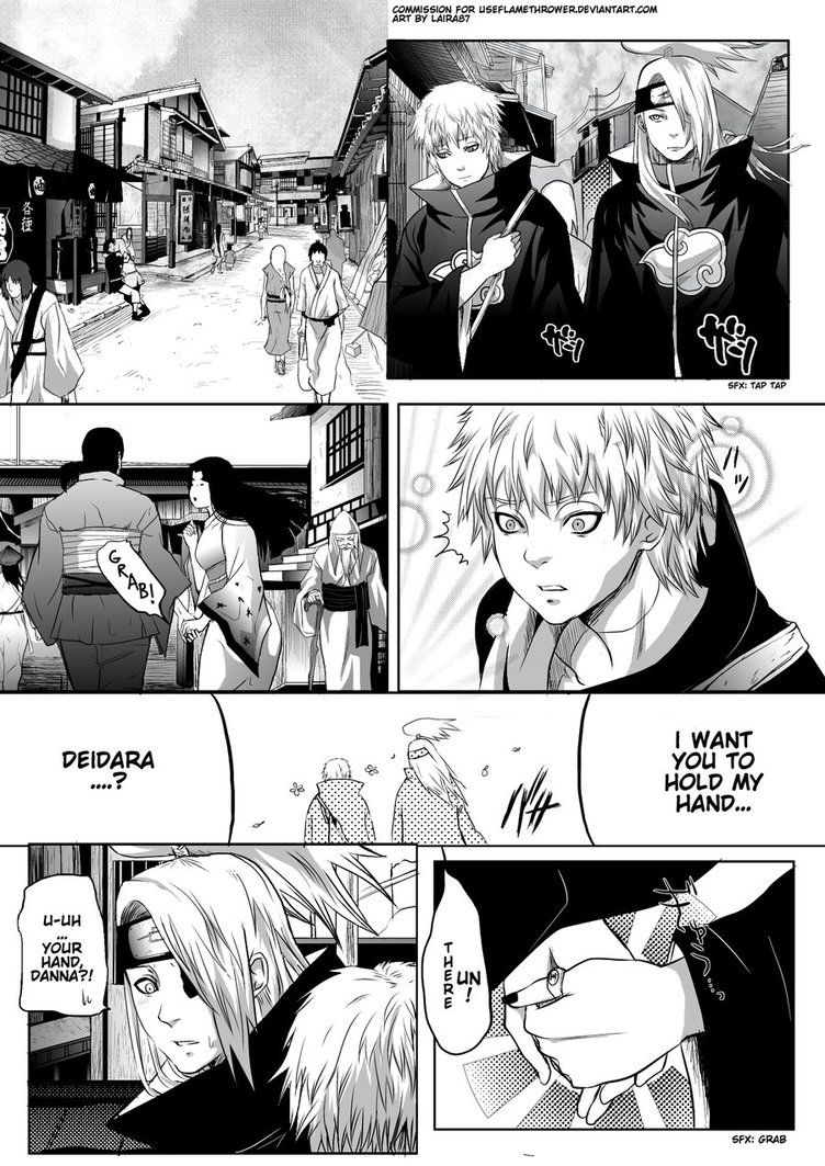 Sasori X Deidara Doujinshi