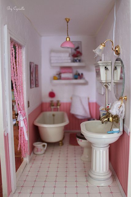 100 Dollhouse Bathroom Ideas Dollhouse Bathroom Doll House