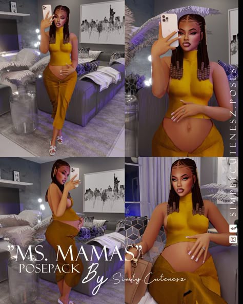 Sims 4 Maternity Shoot Poses