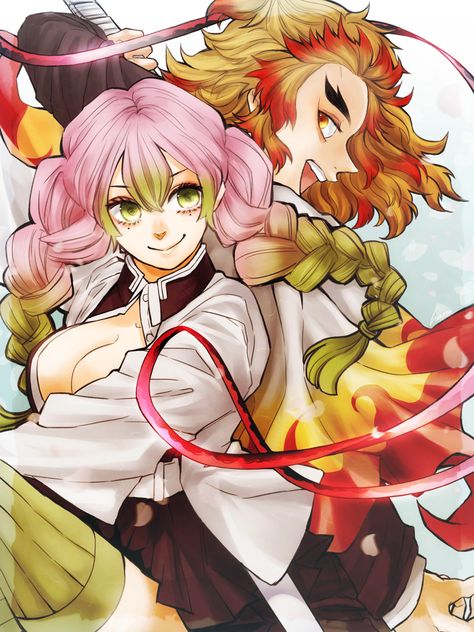 71 Best Mitsuri X Rengoku Images In 2021