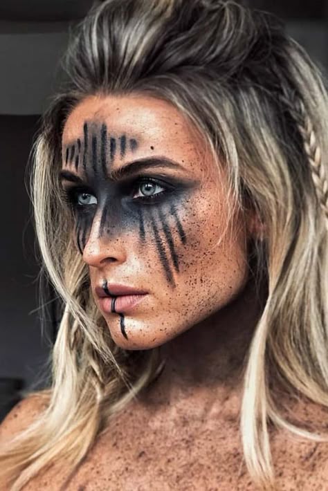 170 Warrior And Viking Makeup Ideas In 2021 Viking Makeup Makeup Fantasy Makeup