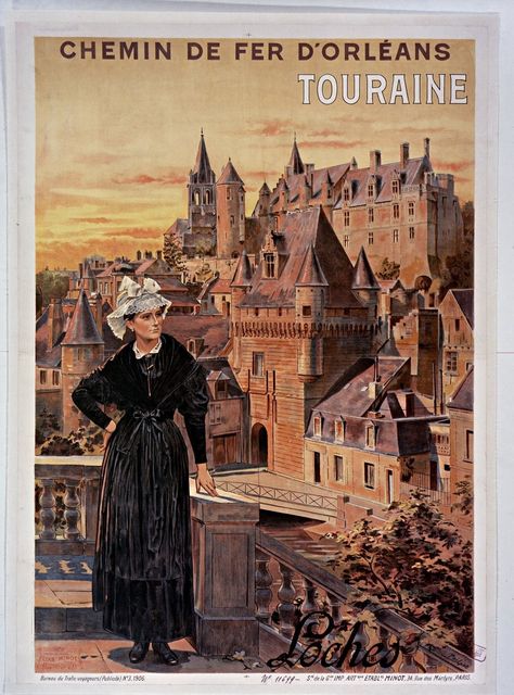 Collections Affiche chemin de fer Paris Orléans Loches Affiches, photos ... Collections Affiche chemin de fer Paris Orléans Loches Affiches, photos ...
