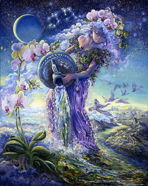 9 Aquarius Ideas Fantasy Art Aquarius Art