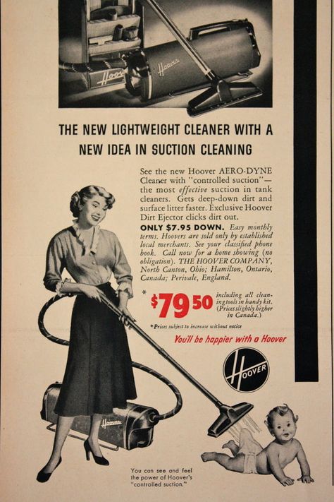 1940s Hoover Vacuum Ad Hoover Hoover Vacuum Vacuums