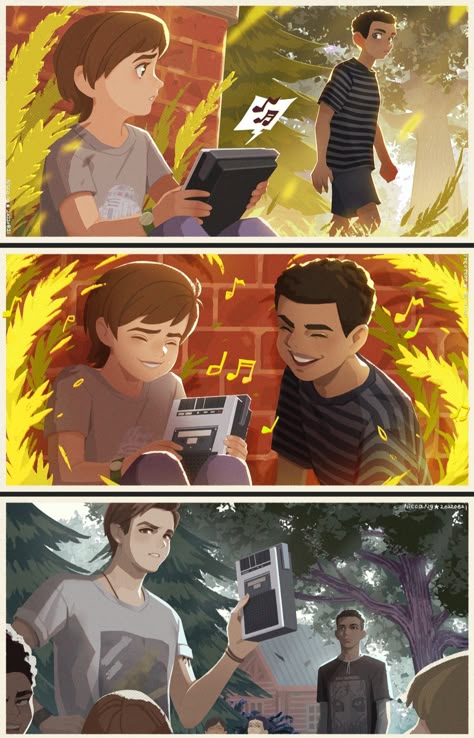 Ryan Erzahler Dylan Lenivy The Quarry Fanart Justice Smith Miles Robbins • Art By