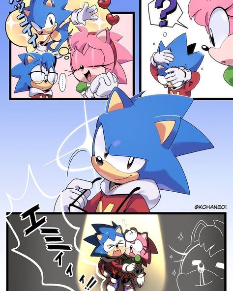 ไอเดีย Sonic X Amy Sonamy 280 รายการ ในปี 2021 โซนิค ติ๊กต๊อก เม่นแคระ