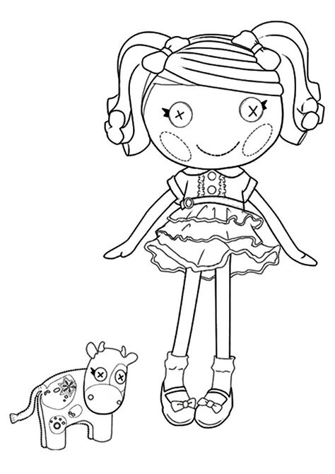 13 Color Lalaloopsy Ideas Lalaloopsy Lalaloopsy Dolls Coloring Pages