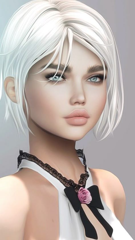 Imagem De 3d Beauty And Color Digital Art Girl Art Girl Anime Art