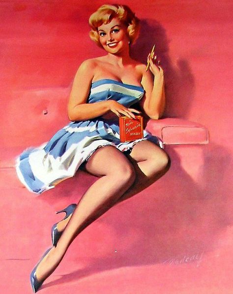 Pin Up Art Of Bill Medcalf ♡
