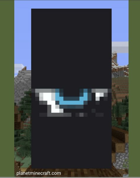 Eye Banner Minecraft
