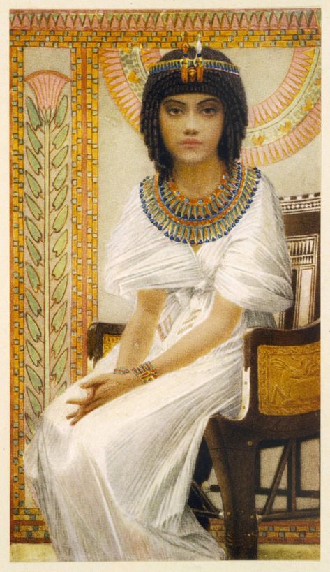 Illustration Of Queen Ankhesenamun Born As Egypti