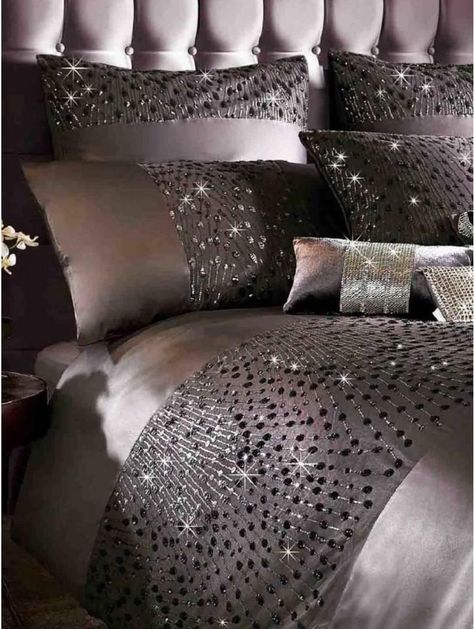 Kylie Minogue Eva Bedding Collection Mauve Ponden Home