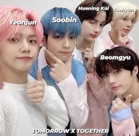 Txt group photo with names Txt group photo with names
