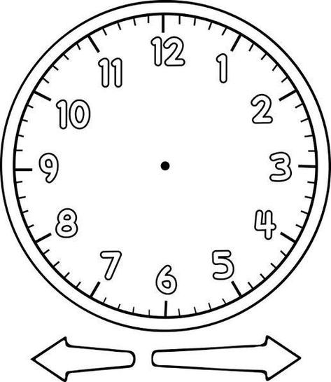 Reloj Para Imprimir Y Armar Reloj Para Imprimir Y Armar