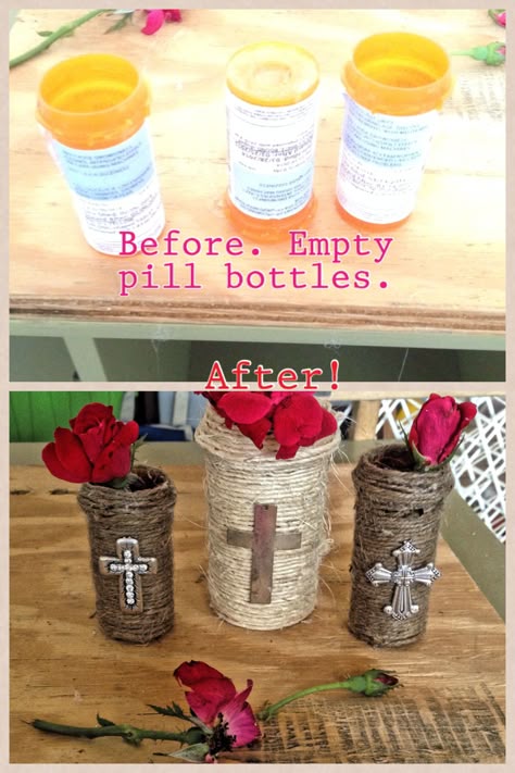 Crafts With Pill Bottles