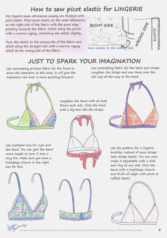 20 Designs Triangle Bra Pattern