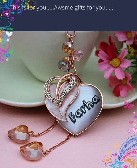 Fariha name locket store