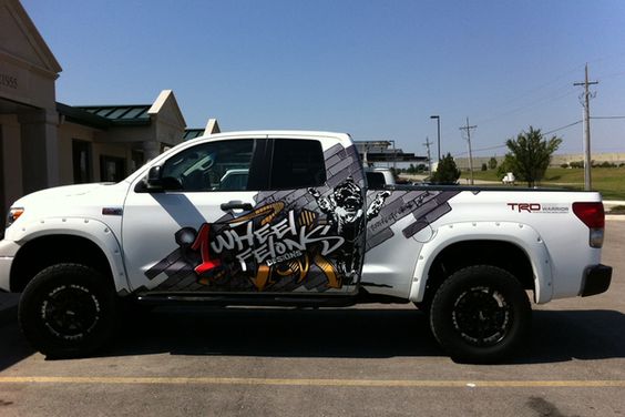 Partial Vehicle Wrap Benefits and Examples - Matt Hatfield Art Partial Vehicle Wrap Benefits and Examples - Matt Hatfield Art