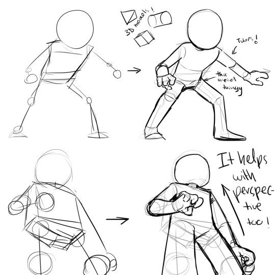 Scared Pose Reference