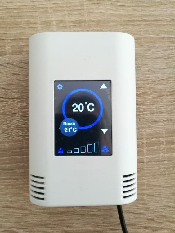 Github Hwhardsoftesp32 Modbus Thermostat Example Esp32 Based Wall Thermostat With Ili9341