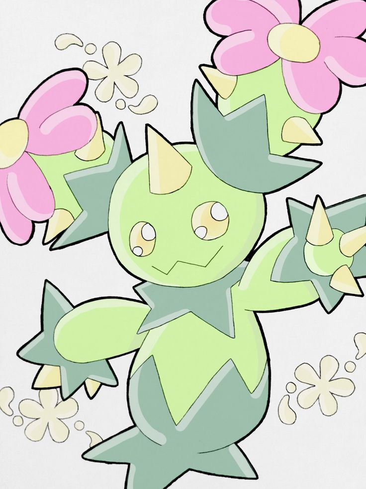 Maractus By Lua In 2024 Pokemon Fan Art Pokemon Art Shiny Pokemon