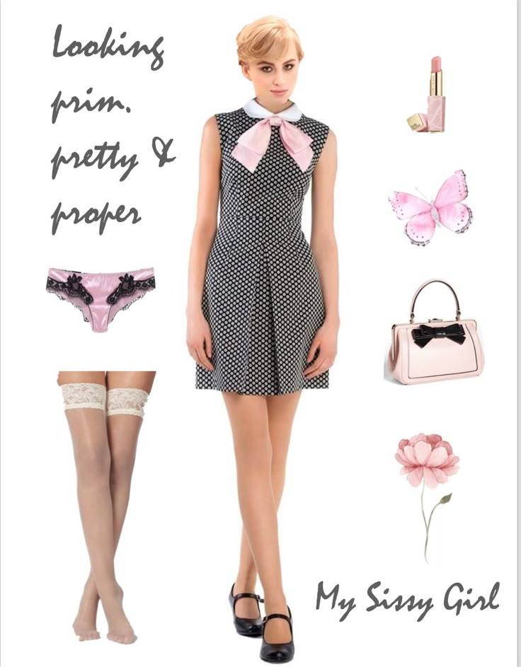 Prim And Pretty Crossdresser Makeover Genderqueer Fashion Cute Girl Outfits