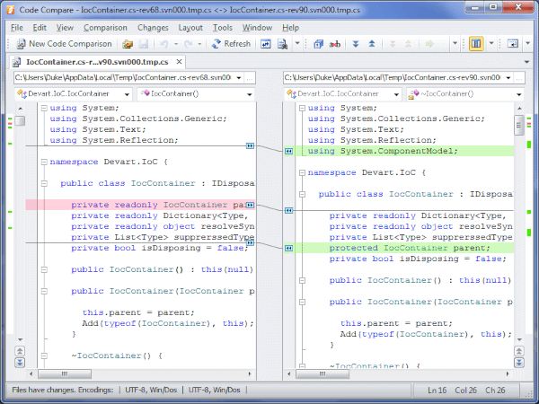 Code Compare Compare And Merge Source Code