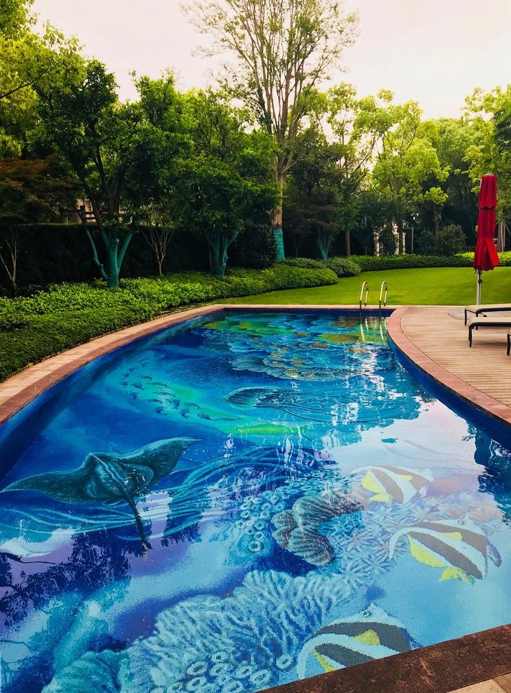 Custom Mosaic Tile And Mural Designs Tile Club Pool Tile Mosaic Pool