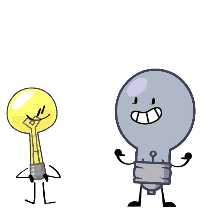 Inanimate Insanity Lightbulb And Cfmot Lightbulb Color Swap My Themes Objects I Dont Have