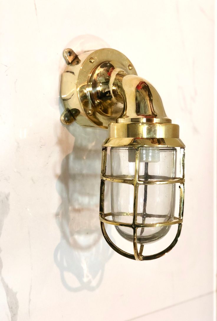 Nautical Ship Marine New Solid Brass Swan Passageway Bulkhead Light Junction Box