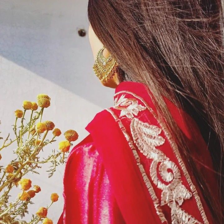 Aesthetic Dp Beautiful Indian Brides Hidden Face Girly Photography