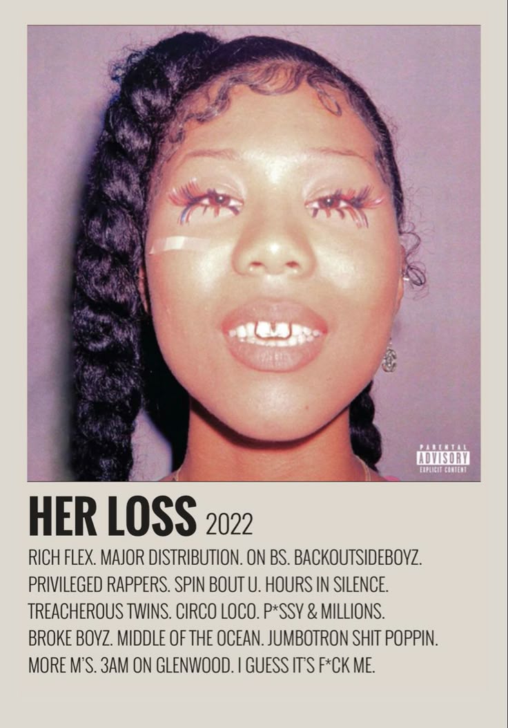 Album Poster Her Loss By Drake And 21 Savage Music Album Cover