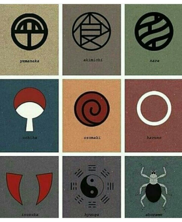 The Clan Symbols Naruto Uzumaki Shippuden Naruto Shippuden Sasuke Naruto Kakashi