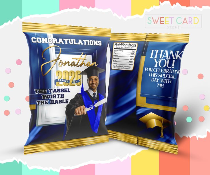 Graduation Chip Bag Diamonds Graduation Prom 2023 Printable Etsy