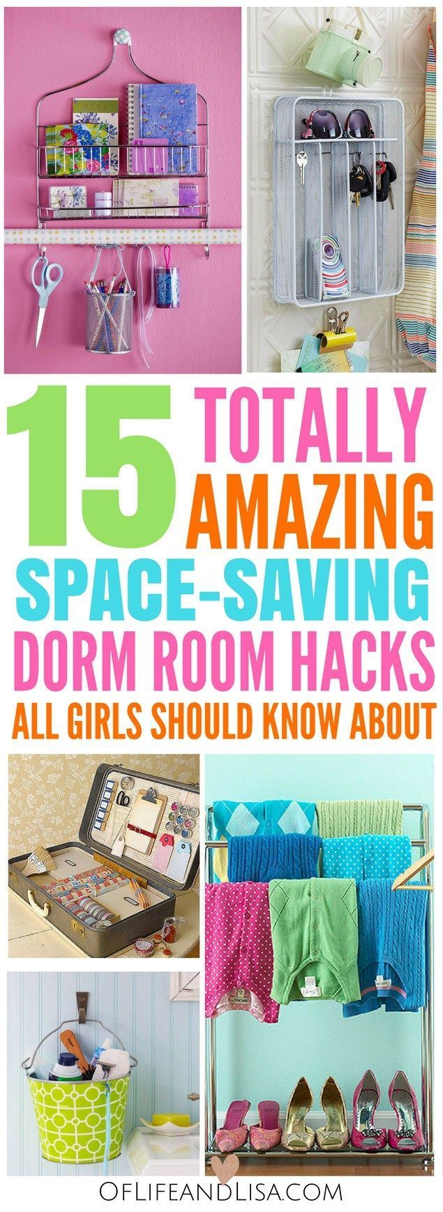 15 Amazing College Dorm Room Storage Hacks That Anyone Will Appreciate