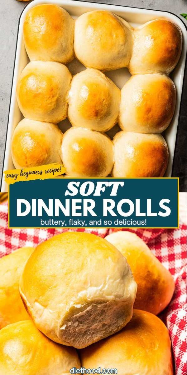 These soft dinner rolls are irresistibly flaky, buttery, and easy to ... These soft dinner rolls are irresistibly flaky, buttery, and easy to ...