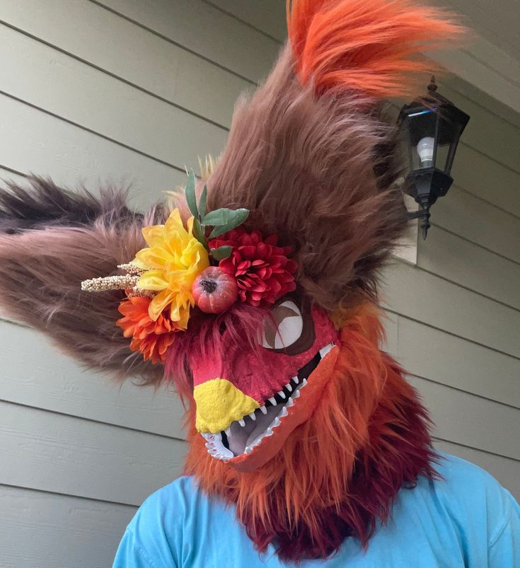 Dino Mask ~ Lovely Autumn Fursuits For Sale Mask Furry Art