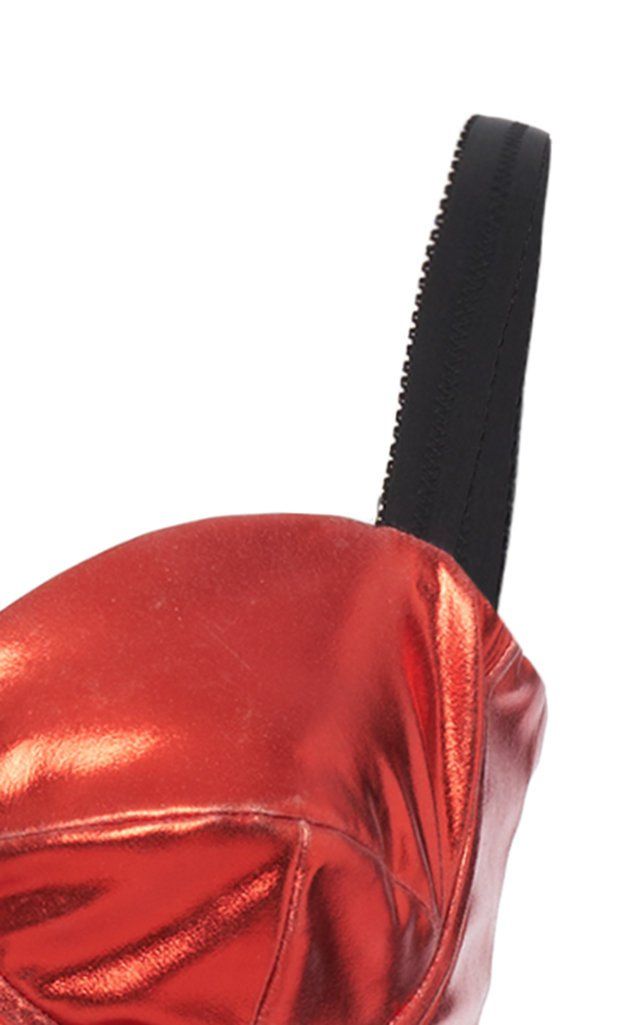 Coated Cady Bustier Midi Dress By Dolce And Gabbana Moda Operandi Dolce And Gabbana Original