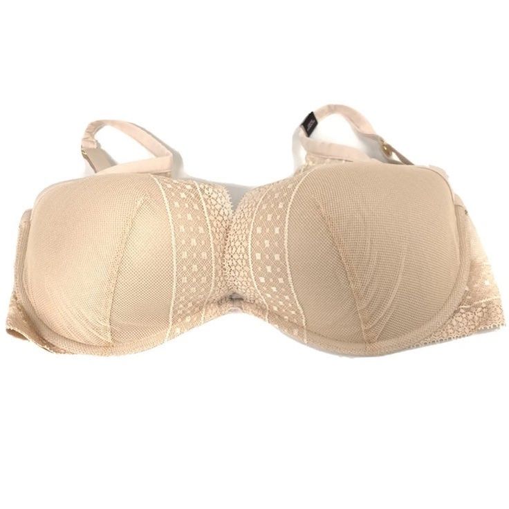 New Incredible Victorias Secret Bra 36dd Lightly Lined Plunge Solid
