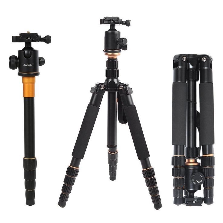 Andoer Q 666 Pro Slr Camera Tripod Monopod With Ball Uk Camera And Photo Camera Tripod