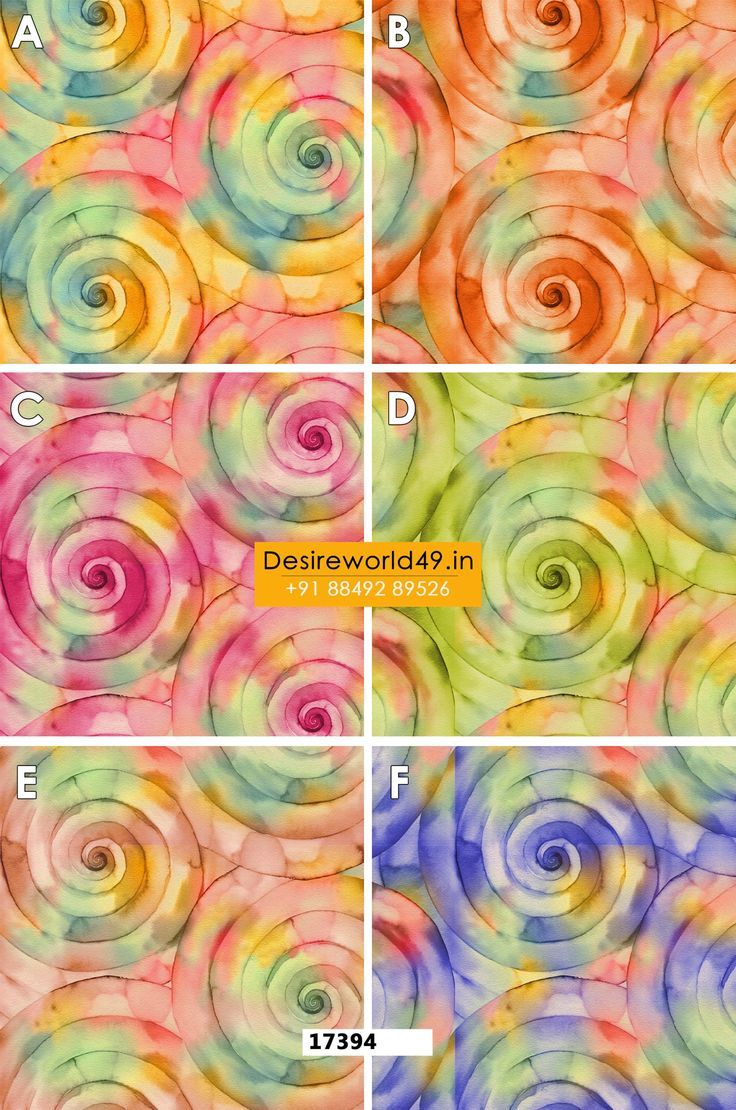 Pattern Colorful With 6 Color Matching Pattern Print Design Digital Prints