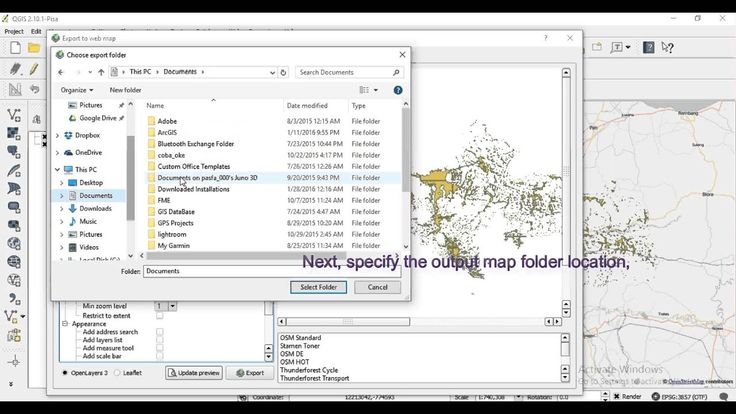 Creating Simple Webmap Using Qgis Education Tutorial Simple Create