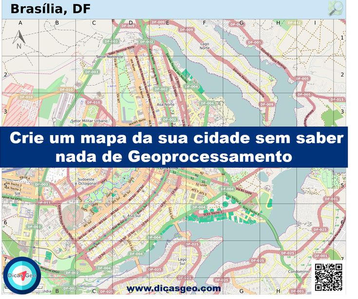Crie Um Mapa Da Sua Cidade Sem Saber Nada De Geoprocessamento Mapa Cidade Mapa Online