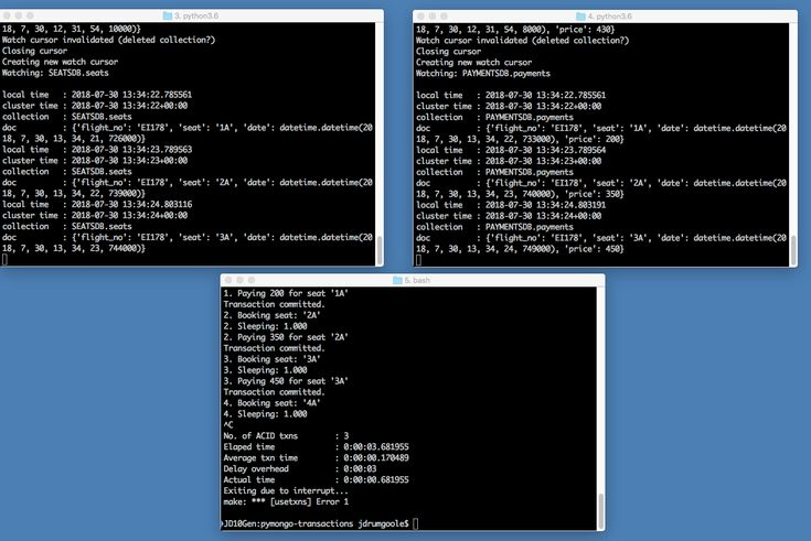 Introduction To Mongodb Transactions In Python Python