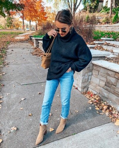 Afterglow Oversized Mock Neck Curated On Ltk