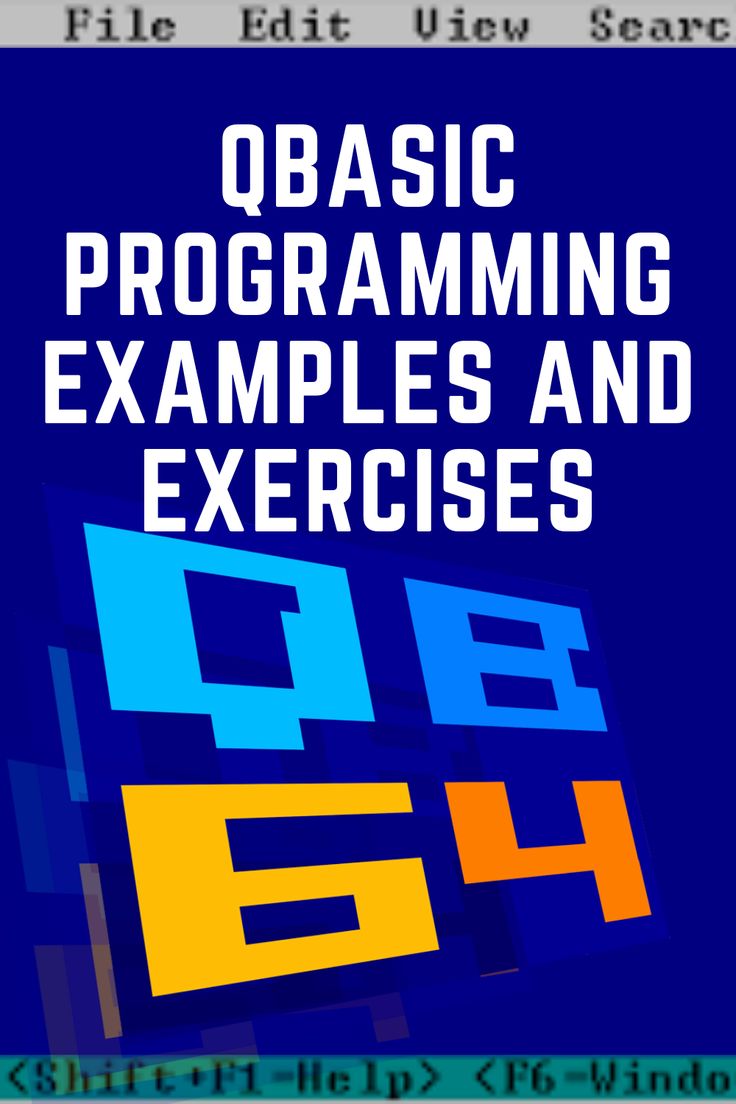 Qbasic Programming Examples And Exercises Computer Science