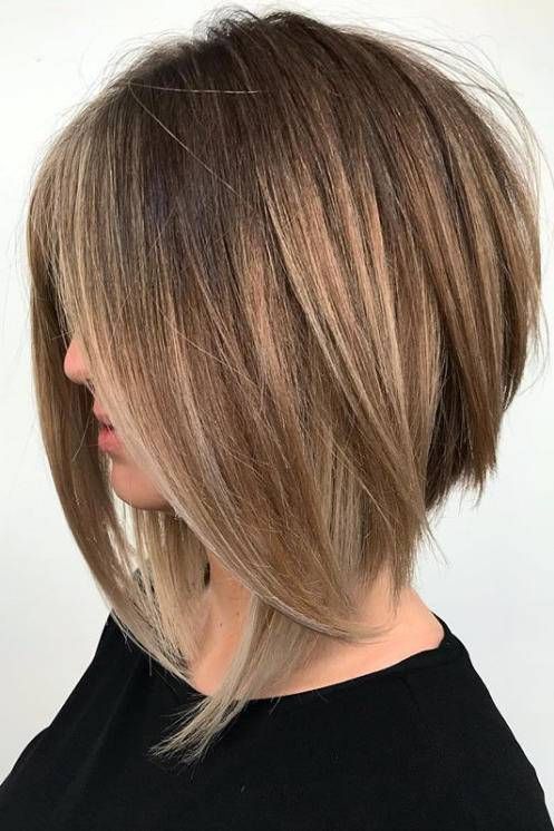 Rx 1808 Long Angled Bobs Razored Bob Popular Short Haircuts Layered