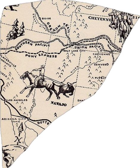 Cowboy Encyclopedia Map Cowboy Encyclopedia Map