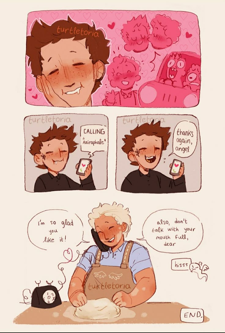 Pin By Tracy On Good Omens Fan Art Good Omens Book Cute Drawings Cute Art