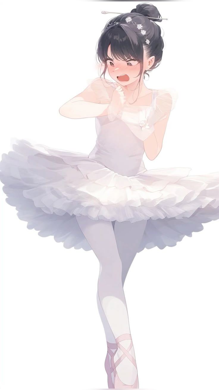 Ballerina Tutu Drawn By Yu Mashiro In 2024 Anime Ballerina Tutu Ballet